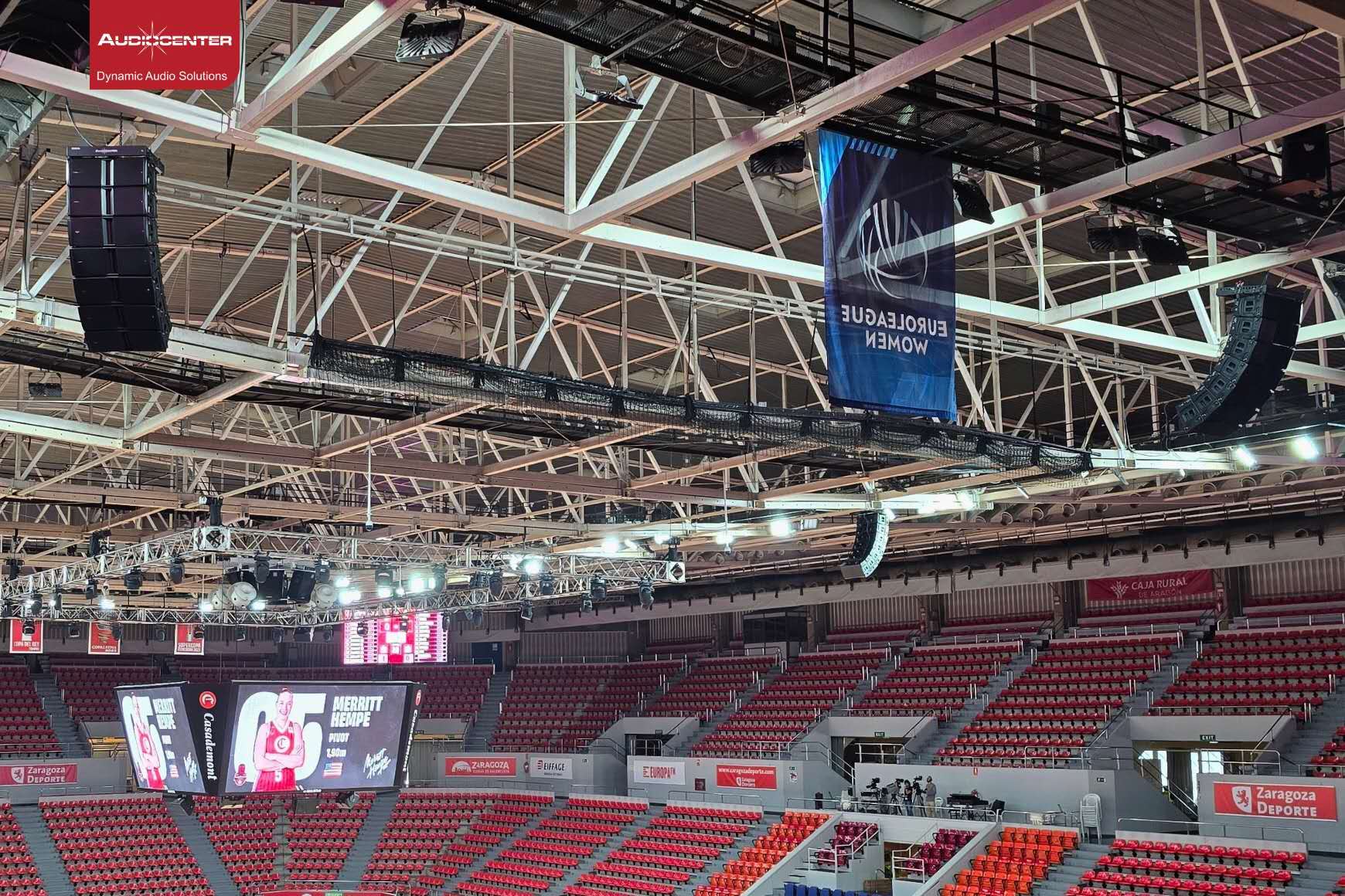 Intégration technique de l'AVANDA 210A d'Audiocenter au stade Príncipe ...